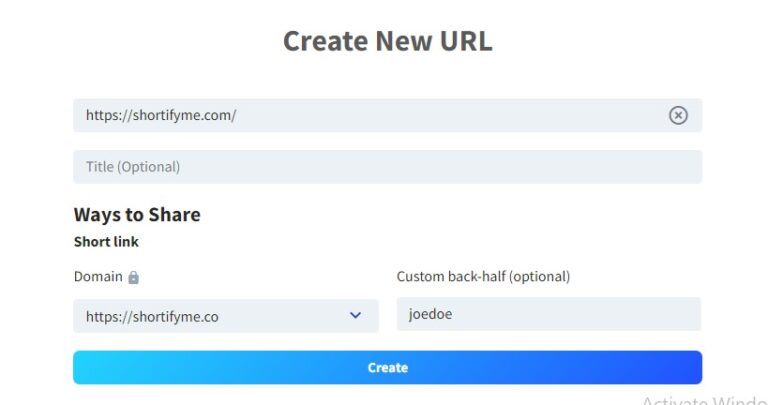Personal URL - How to Create Personalized URLs for Free
